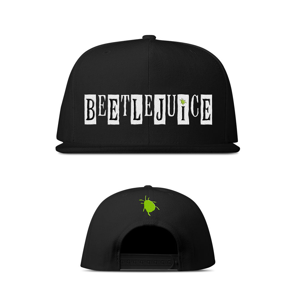 Beetlejuice Logo Snapback Hat – Araca Event Merch